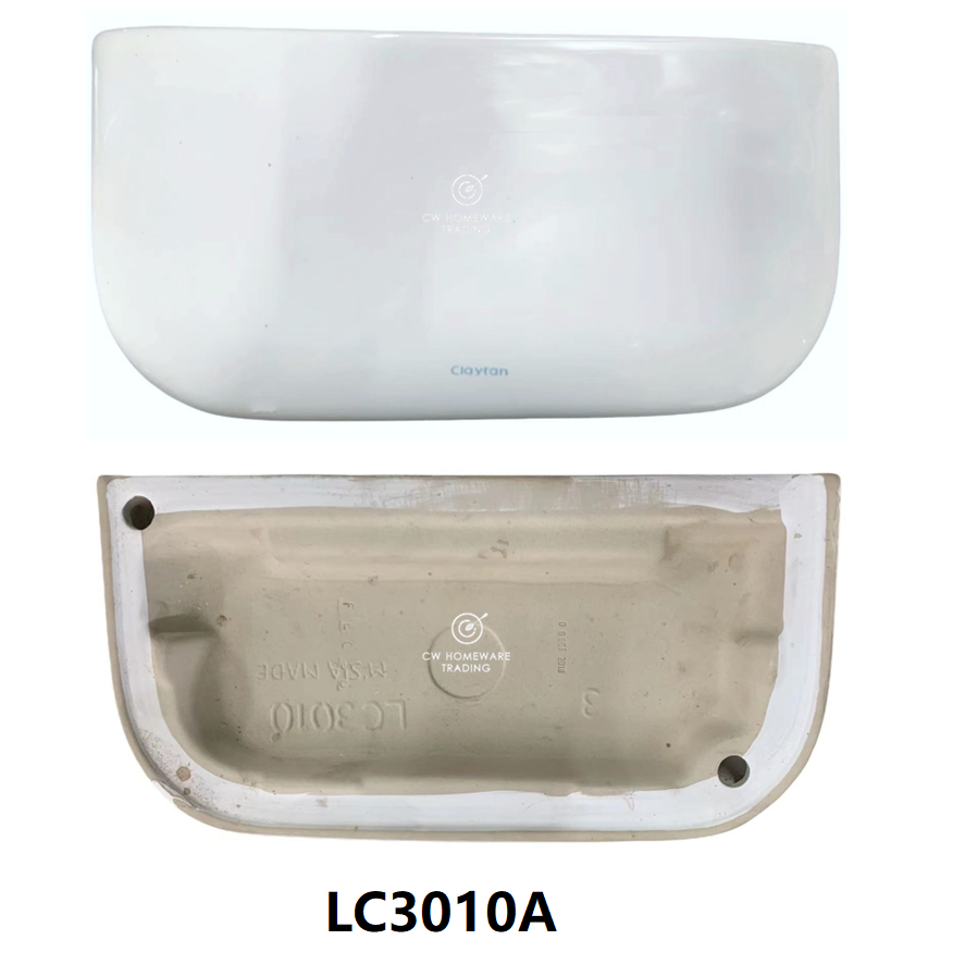 Claytan LC3005ND/LC3010D/LC3010A/LC3306D Cistern Lid - White | Shopee ...