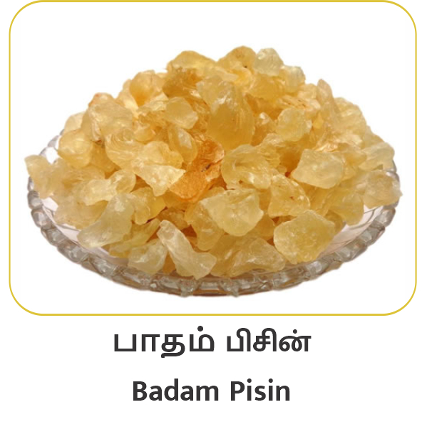 Badam Pisin / Almond Tree Gum 50g/100g | Shopee Malaysia