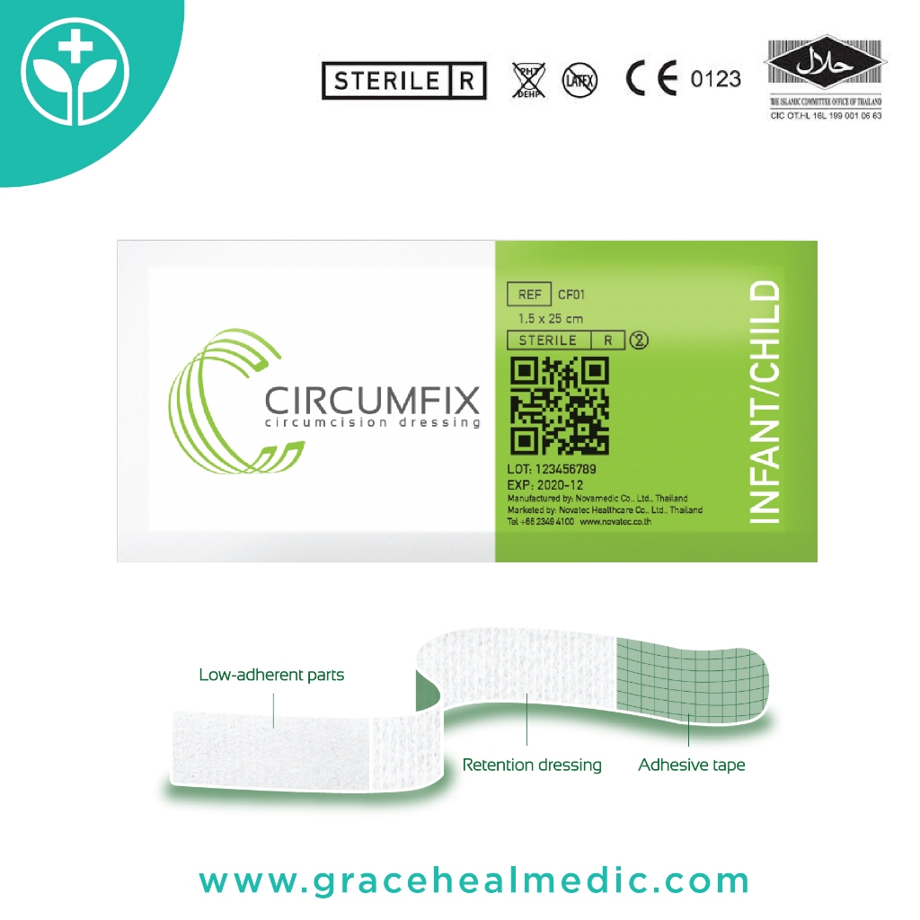 CIRCUMFIX - INFANT / CHILD - BANDAGE FOR TRIMMED FORESKIN | Shopee Malaysia