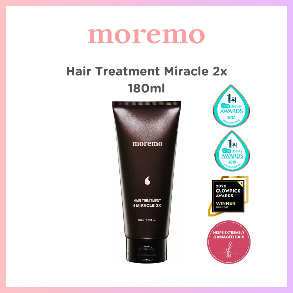 [READY STOCK] Moremo Hair Treatment Miracle 2X 180ml | Shopee Malaysia