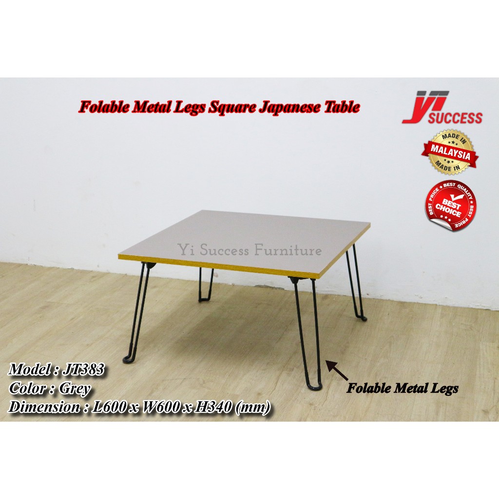 Yi Success Foldable Design Japanese Table / Meja Jepun Lipat / Space ...