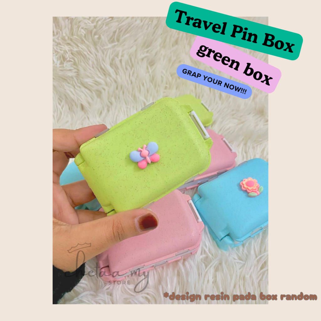 Travel Pin Box Travel Pin Kit Budget | Pin Box | Baby Brooch | Kit Box ...