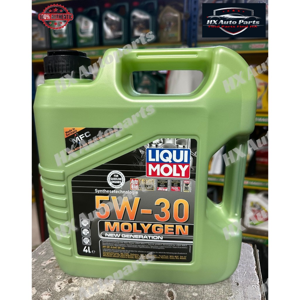 LIQUI MOLY FULLY SYNTHETIC MOLYGEN NEW GENERATION, 5W-30 ENGINE OIL, 4L ...