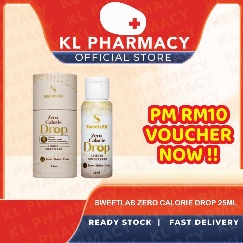 [100% Original] SweetLAB Zero Calorie Drop/Liquid Sweetener/Gula Cair ...
