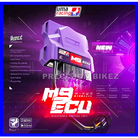 Uma Racing M9 ECU Y15ZR V1 V2 / RS150 / Y16ZR / NVX V1 V2 / NMAX V1 V2 ...