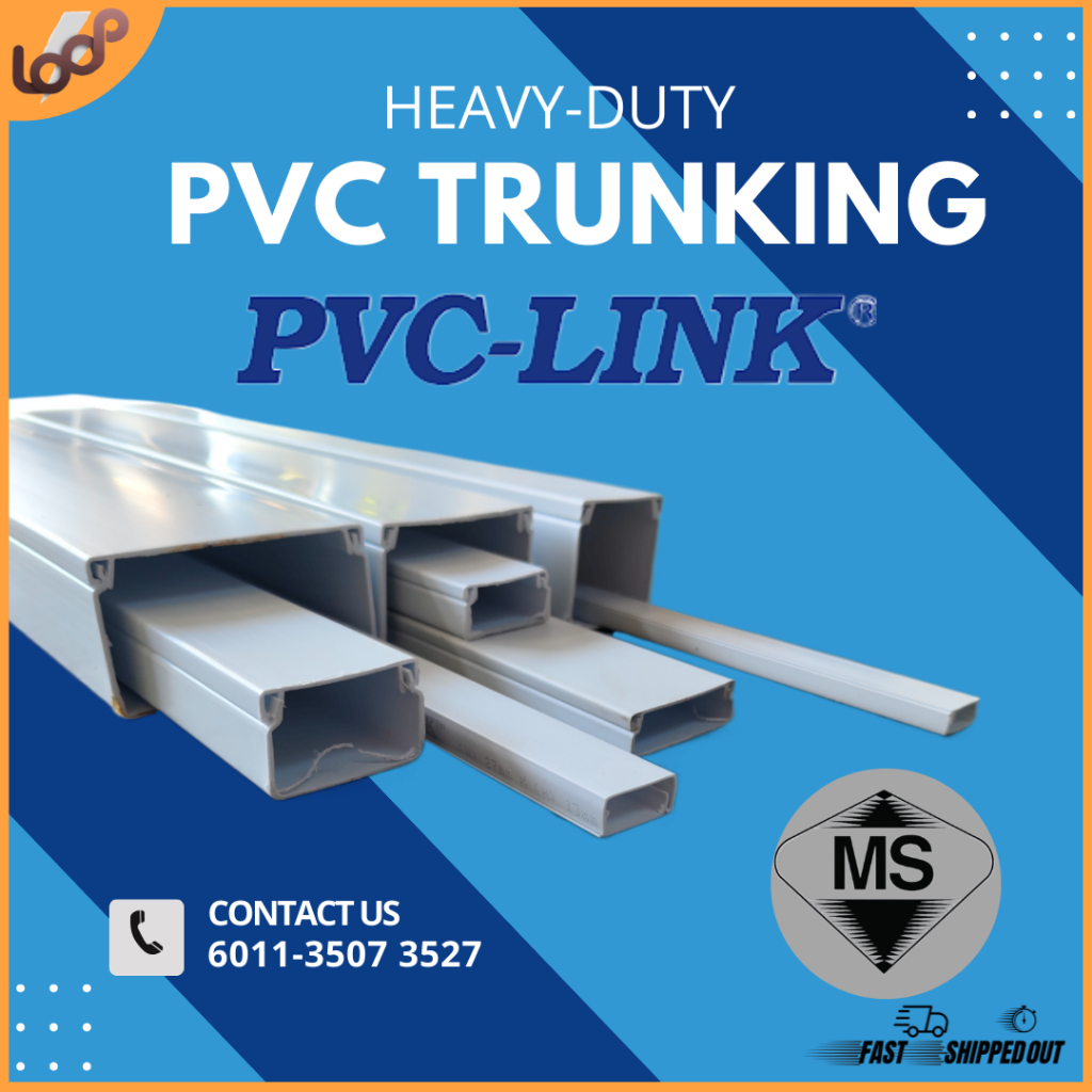 [READY STOCK] PVC TRUNKING / PVC CASING / WAYAR ELEKTRIK CASING [ SIRIM ...
