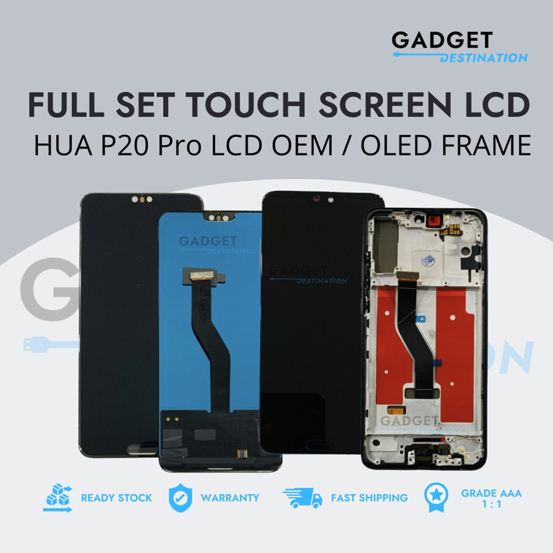 Lcd P20 Pro OEM / OLED FRAME lcd For Full Set LCD Touch Screen ...
