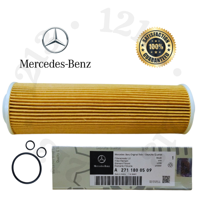 A2711800509 MERCEDES BENZ OIL FILTER M271 CGI ENGINE W204 (C180 C200 ...