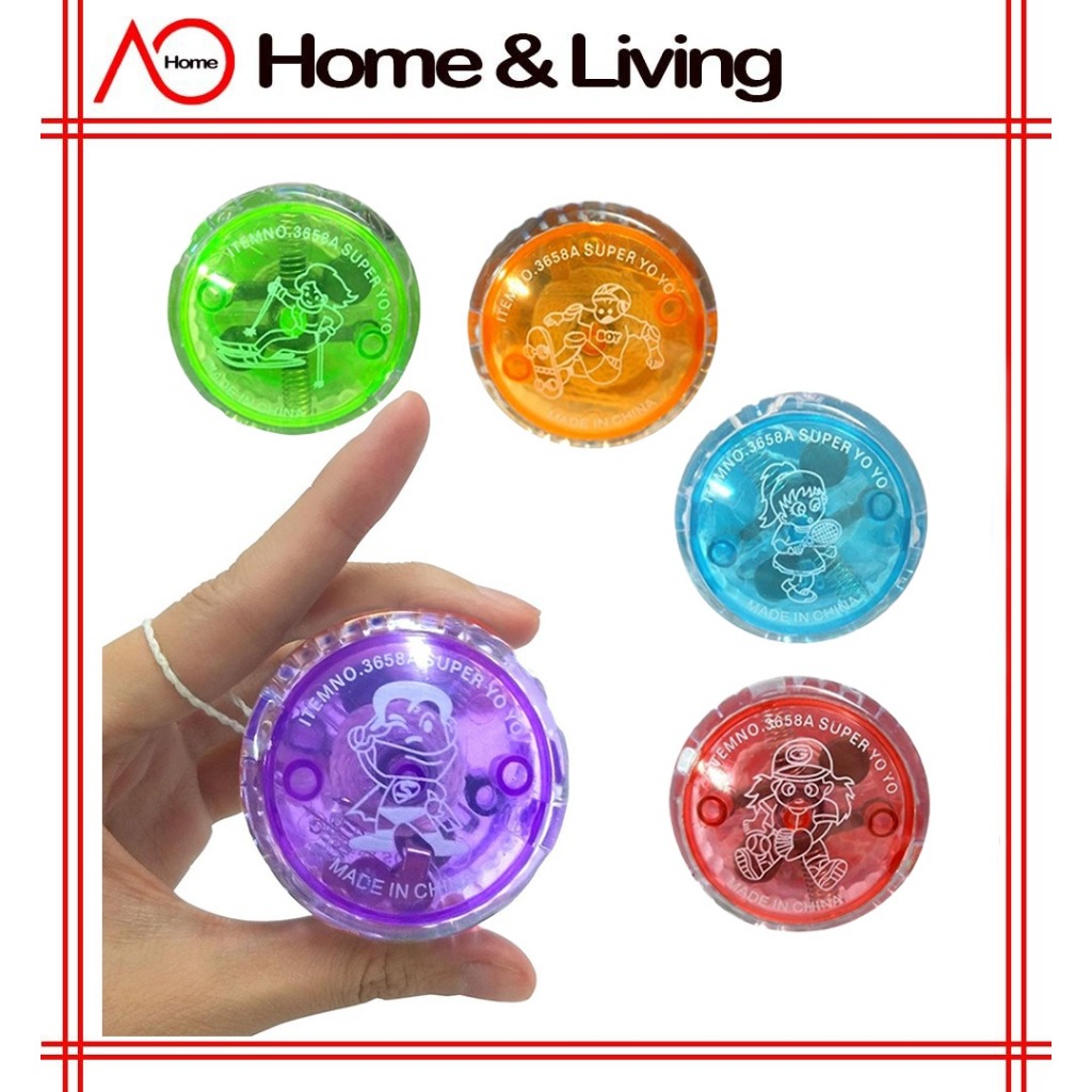 AO Home Creative Light Classic Game Glowing Light LED Yoyo Toy Fun Toys ...