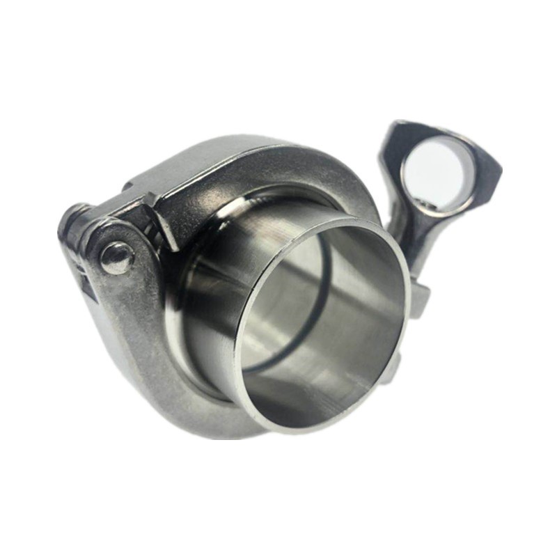 304 stainless steel clamp set sanitary grade quick installation clamp ...