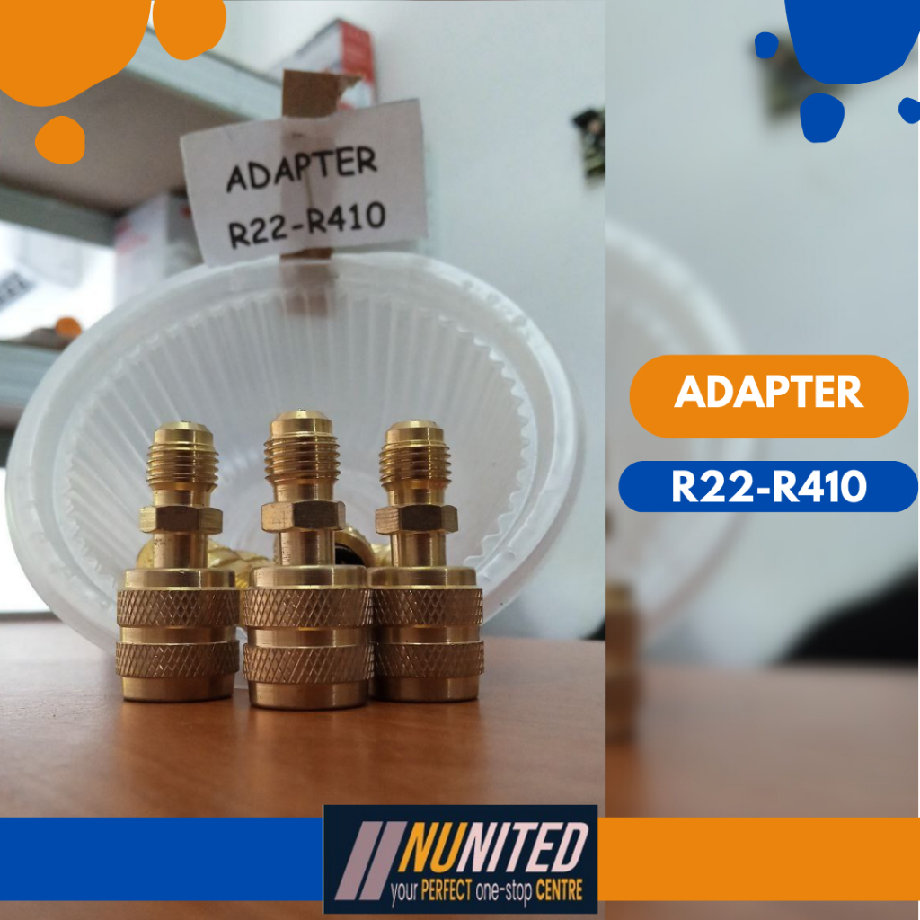 Adapter Charging Hose (R22>R410a Adapter)( R410a>R22) R134a R32 R22 ...
