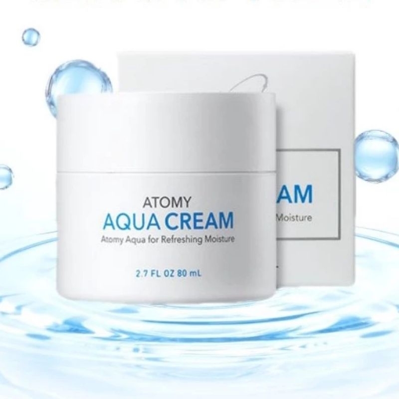Atomy Aqua Cream Moist Hydro Gel 艾多美保湿凝胶 (80ml) Ready Stock | Shopee ...