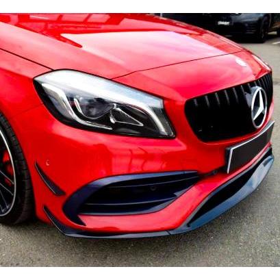 1 A45 front canard and lip ori carbon fiber material for FL w176 a ...