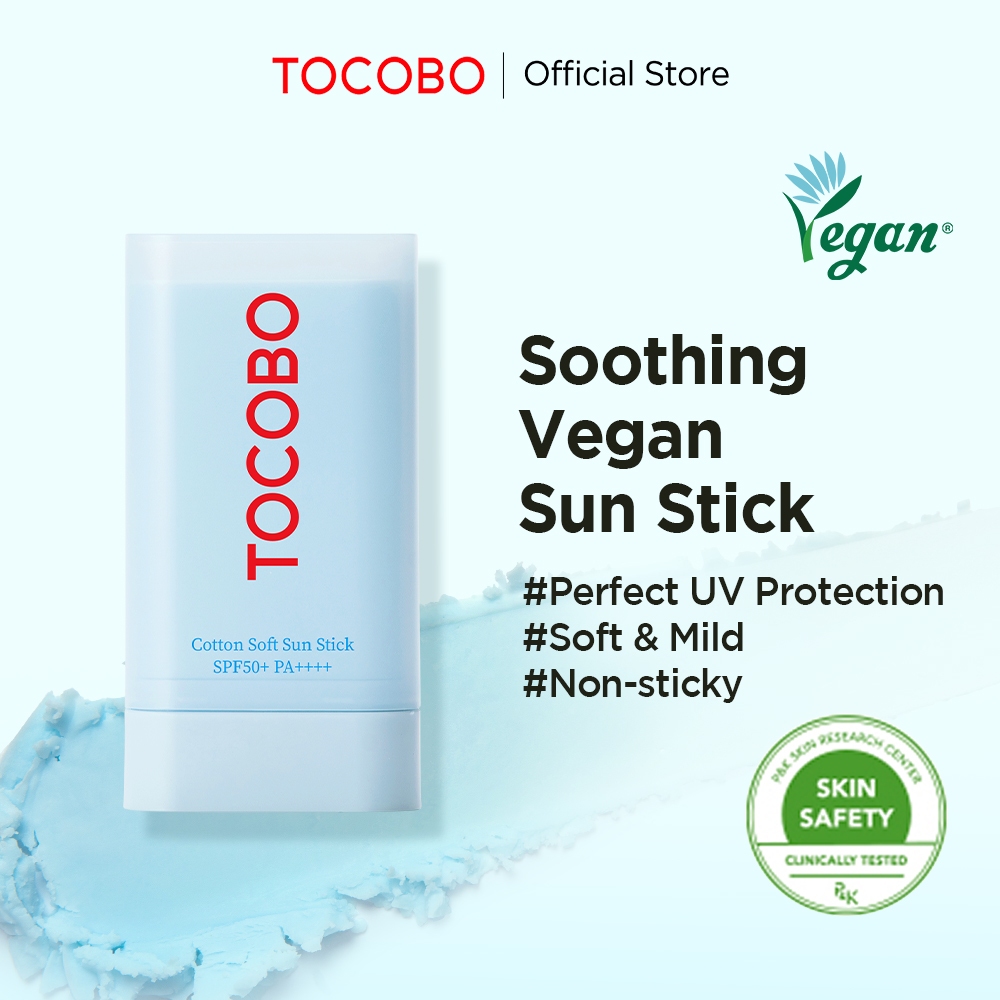 TOCOBO Cotton Soft Sun Stick SPF50+ PA++++ | Shopee Malaysia