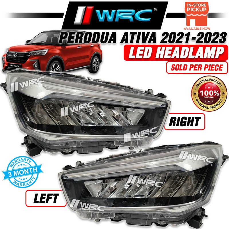 Perodua Ativa 2021 - 2023 Koito Original H / AV High Spec Led Headlamp ...