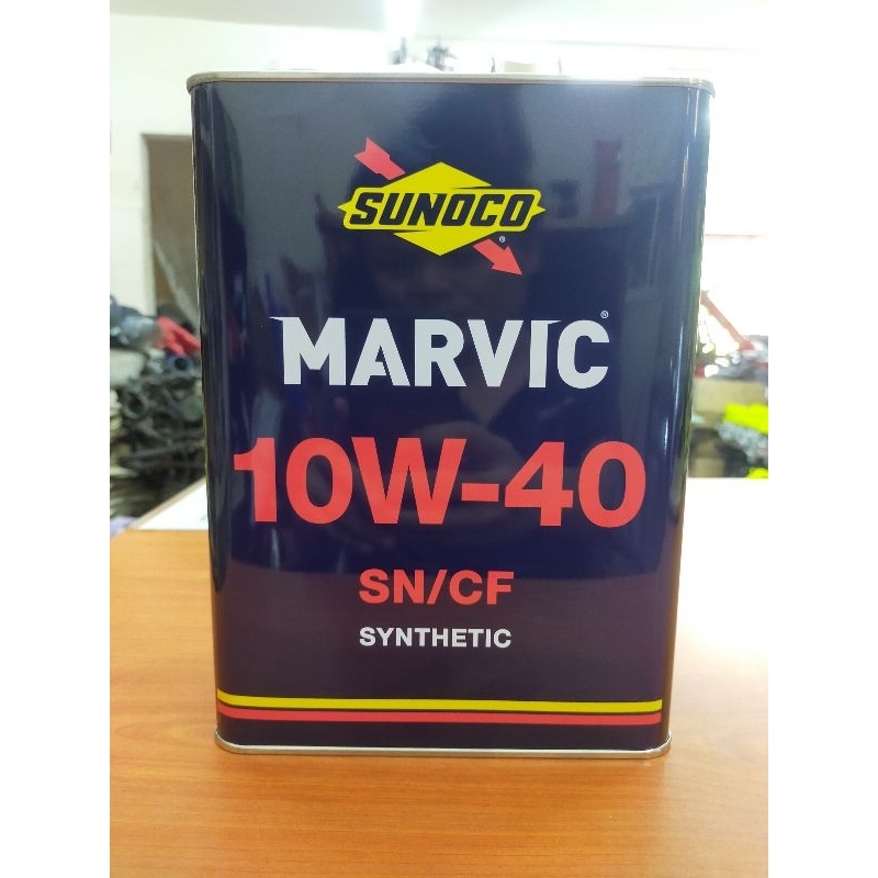 sunoco semi synthetic 10w-40 engine oil 4L 100% original made in japan ...