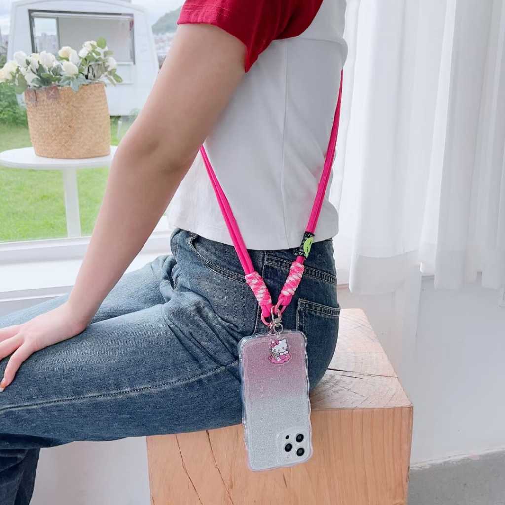 CROSSBODY LANYARD MOBILE PHONE HANGING NEECK STRAP MOBILE PHONE ROPE ...