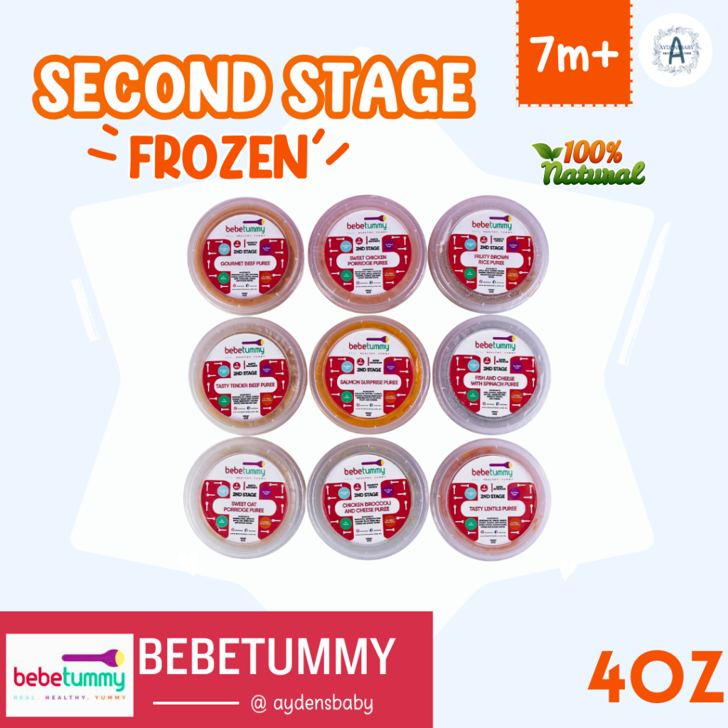 BEBE TUMMY FORZEN STAGE 2 & DESSERT BABY FOOD 7M+ [READY STOCK ...