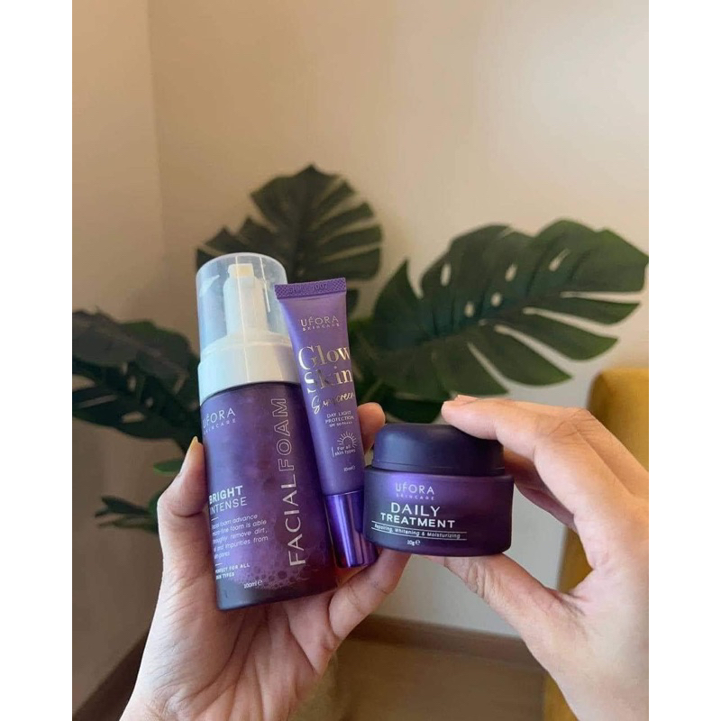 UFORA FACIAL FOAM/SUNSCREEN/DAILY TREATMENT 🔥 💯 ORIGINAL HQ | Shopee ...