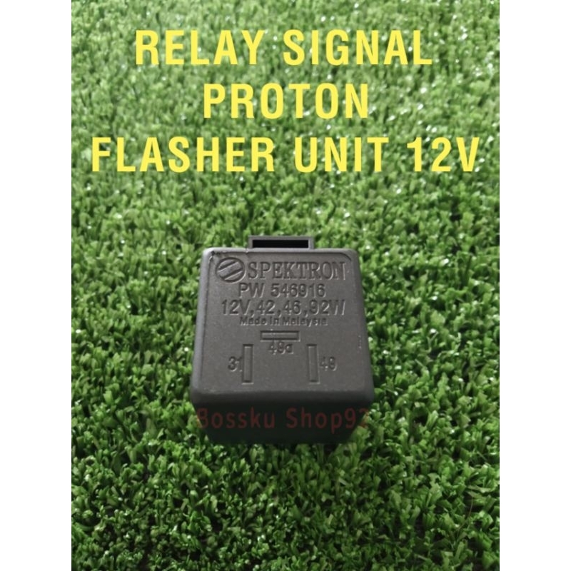 RELAY SIGNAL FLASHER UNIT 12V PROTON SAGA, WIRA, WAJA, GEN 2, PERSONA ...