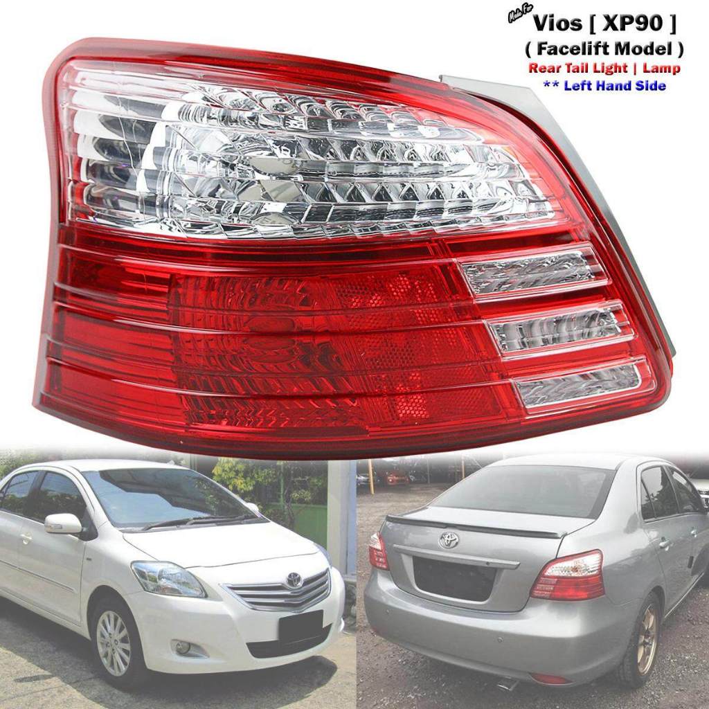 TOYOTA VIOS (NCP93) 2010-2013 TAIL LAMP / LAMPU BELAKANG (FACELIFT ...