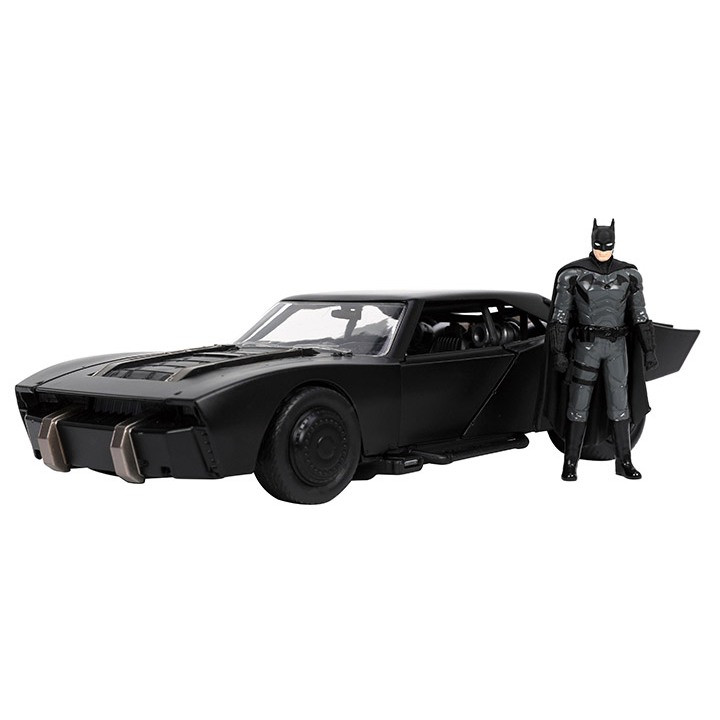 The Batman Hollywood Rides Die Cast 1/24 Scale Batmobile with Batman BY ...