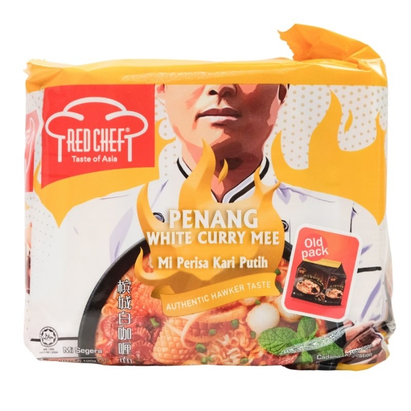 [TKM] Red Chef Penang White Curry Mee (4x100g) | Shopee Malaysia
