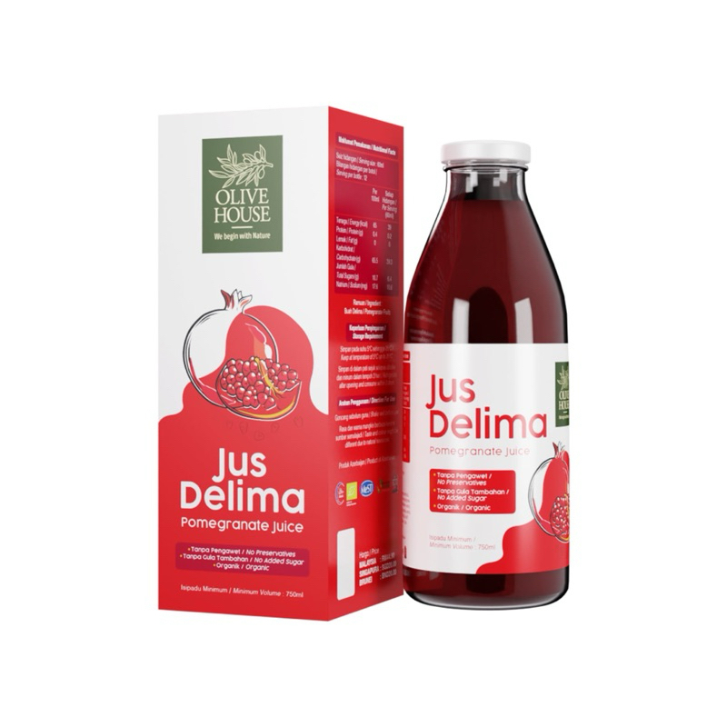 💯 OLIVE HOUSE Jus Pati Delima Azerbaijan Turki Pomegranate Juice ...