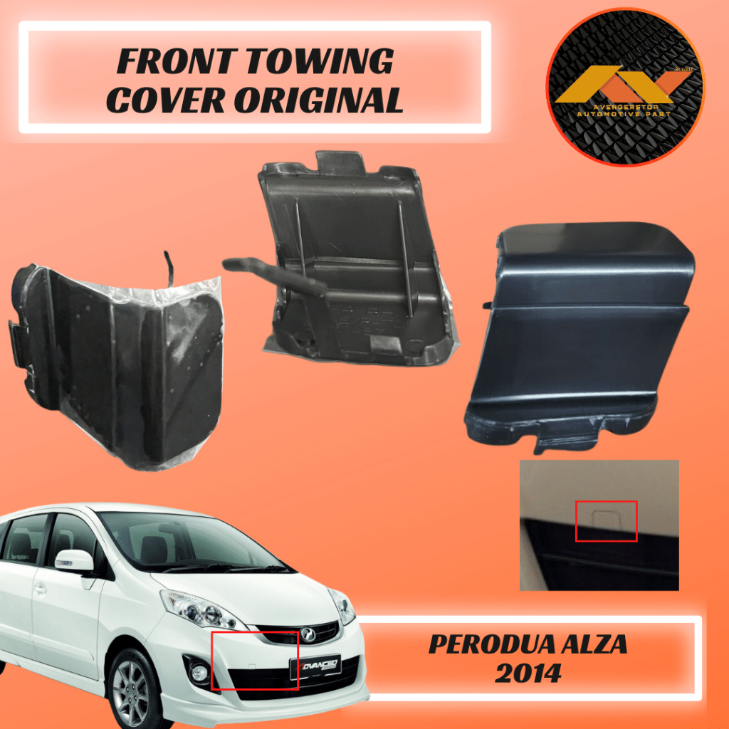 Perodua Alza 2014 - 2016 Front Towing Cover Penutup Lubang Original 100 ...