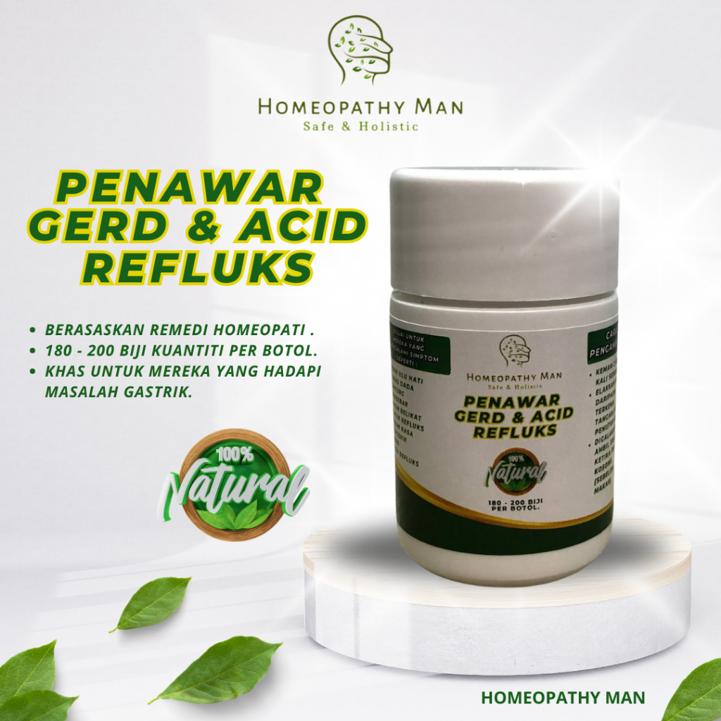 Penawar Gerd/Acid Refluks/Gastrik/Gastric/Angin/Anxiety/Gerd/Sesak dada ...