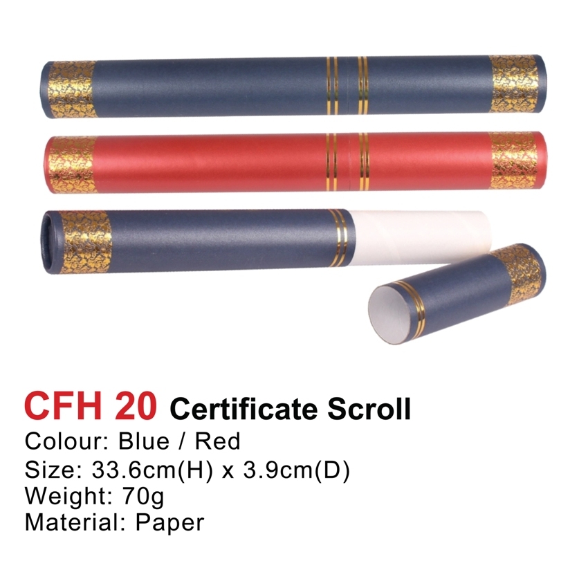 CERTIFICATE SCROLL HOLDER CFH20 / Doorgift / Souvenir / Gifts / Event ...