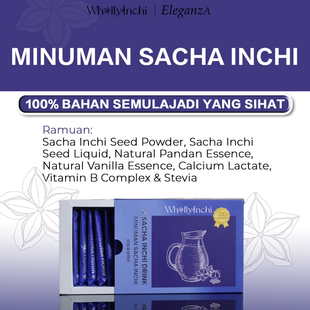 WHOLLYINCHI (MINUMAN SACHA INCHI) | Shopee Malaysia
