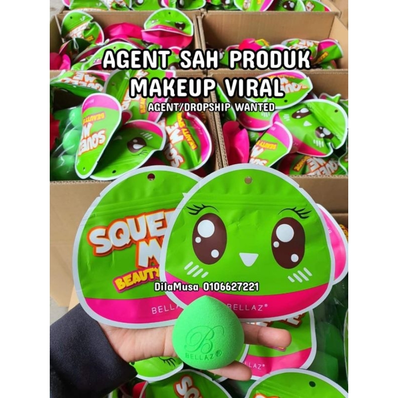 💯ORIGINAL [BELLAZ] Squeeze Me Sponge 💚 | Shopee Malaysia