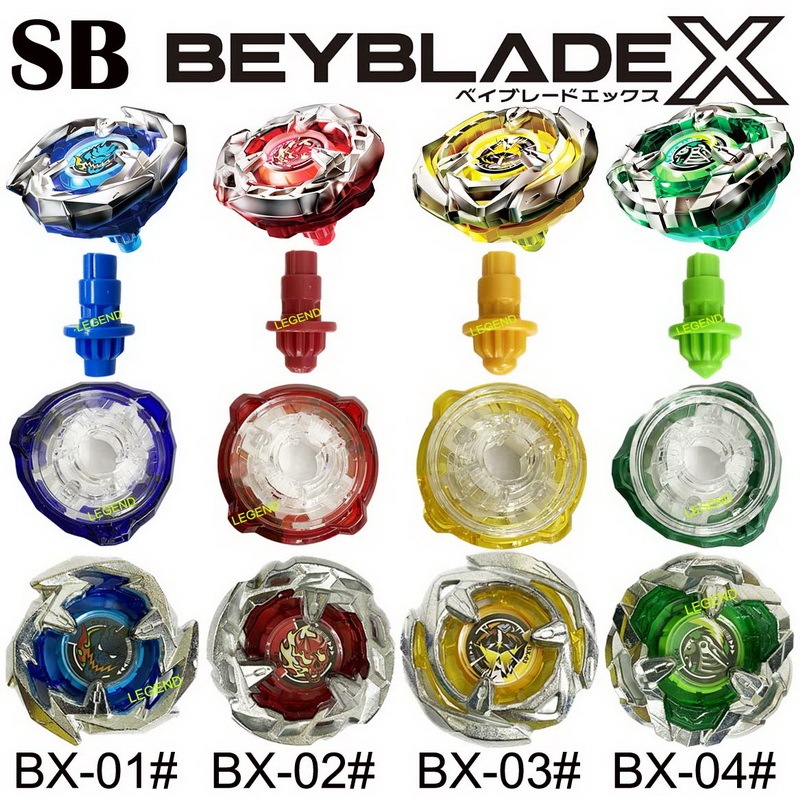 Mainan Gasing SB Beyblade X BX-01 Dransword 3-60F Hellsscythe Wizardarrow Starter With Launcher ...