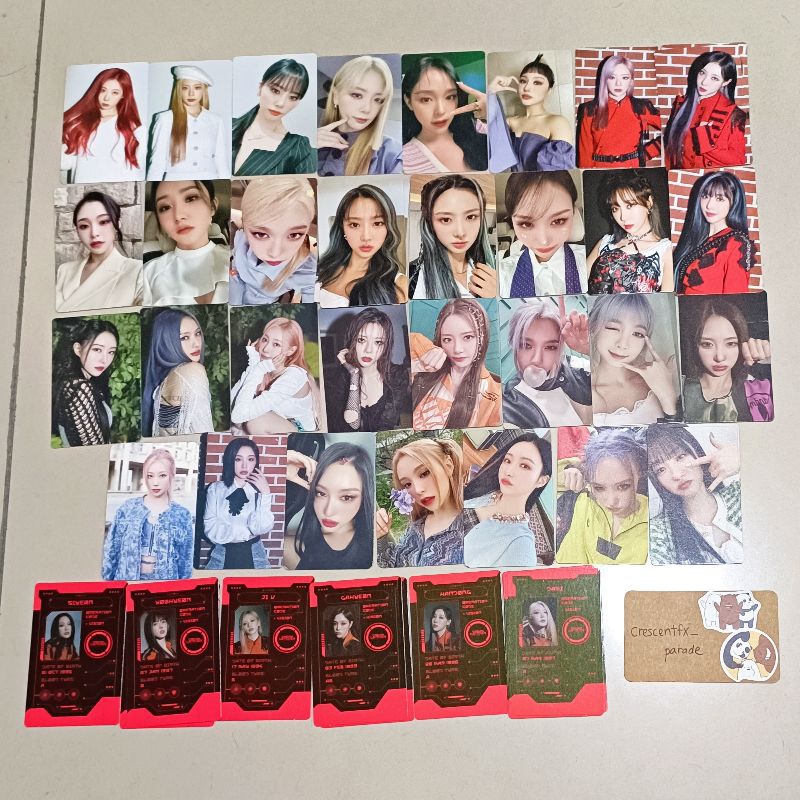 dreamcatcher limited photocard apocalypse save follow from us id card agent Selfie concept ...