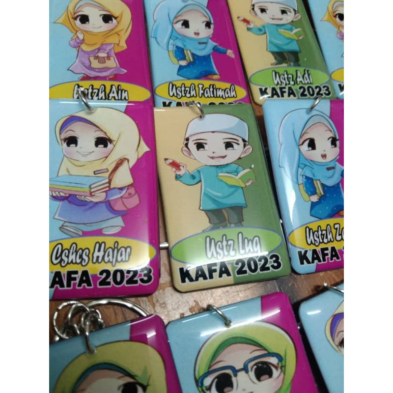 Cenderahati Keychain Hari Guru Cikgu Perempuan | Shopee Malaysia