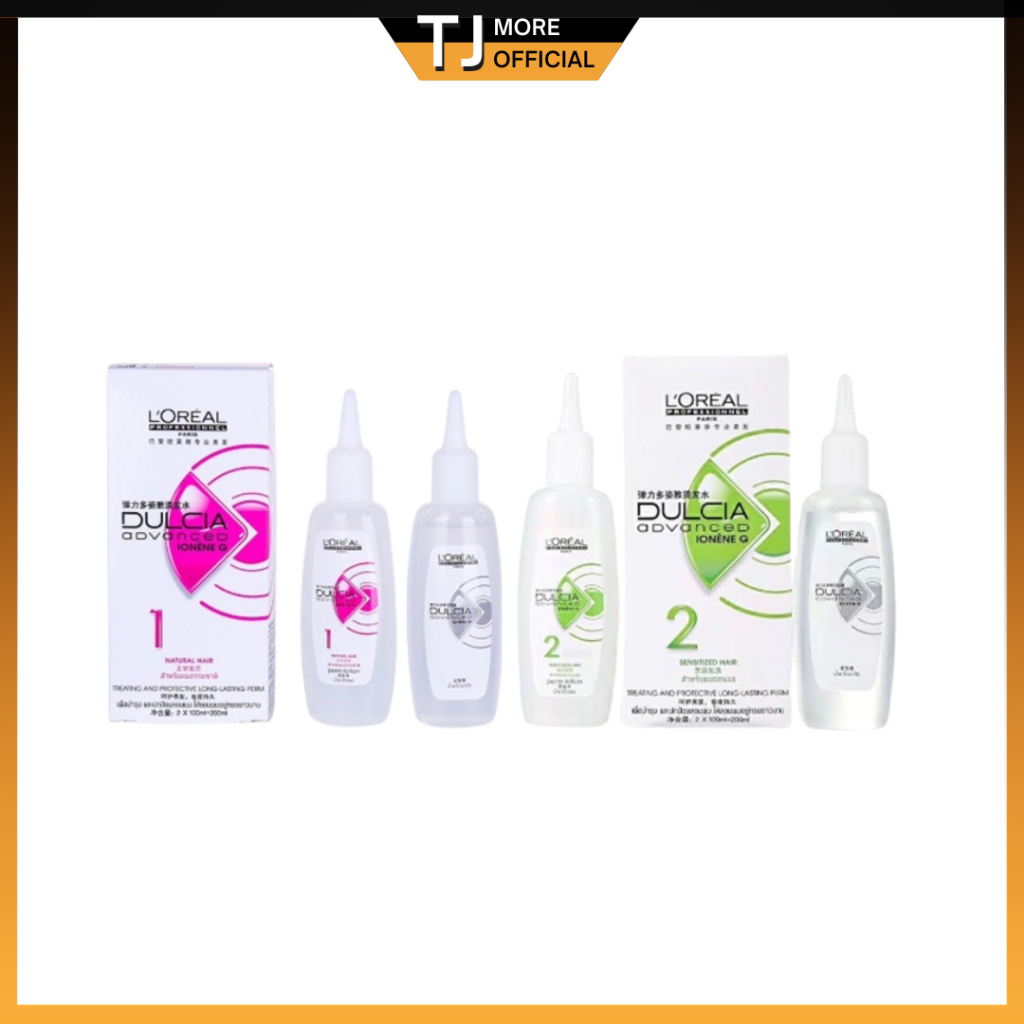 Loreal Dulcia cold Perm Natural Curly Hair Advanced TG /Force 2 Perm ...
