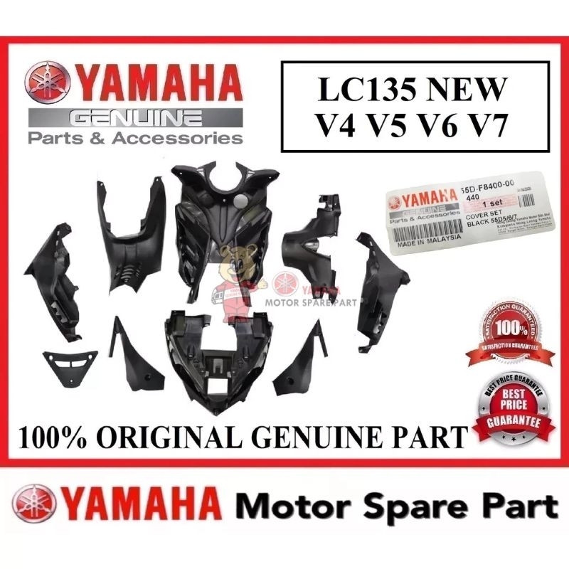 YAMAHA Y15ZR V2 FULL SET INNER 100% ORIGINAL LC135 V4&V7 | Shopee Malaysia