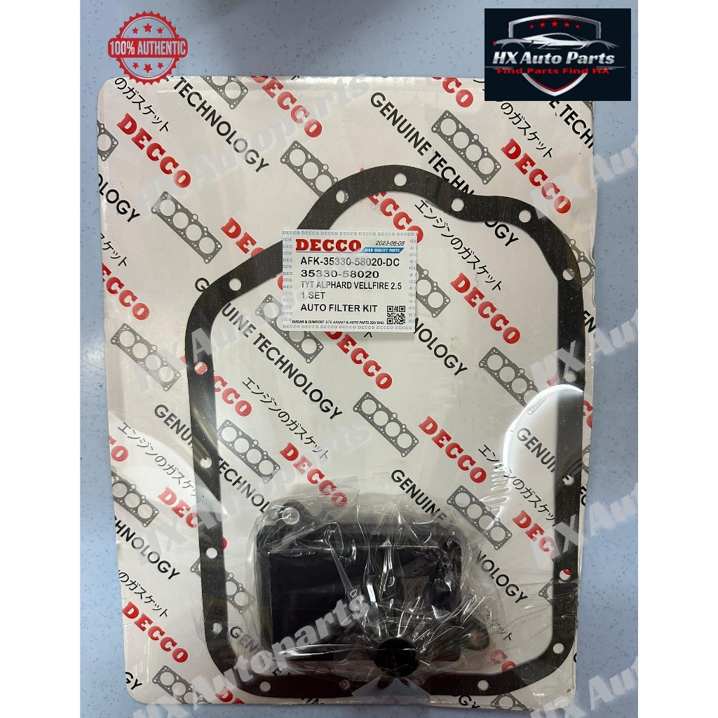 OEM AUTO TRANSMISSION FILTER [35330-58020] TOYOTA VELLFIRE ALPHARD ...