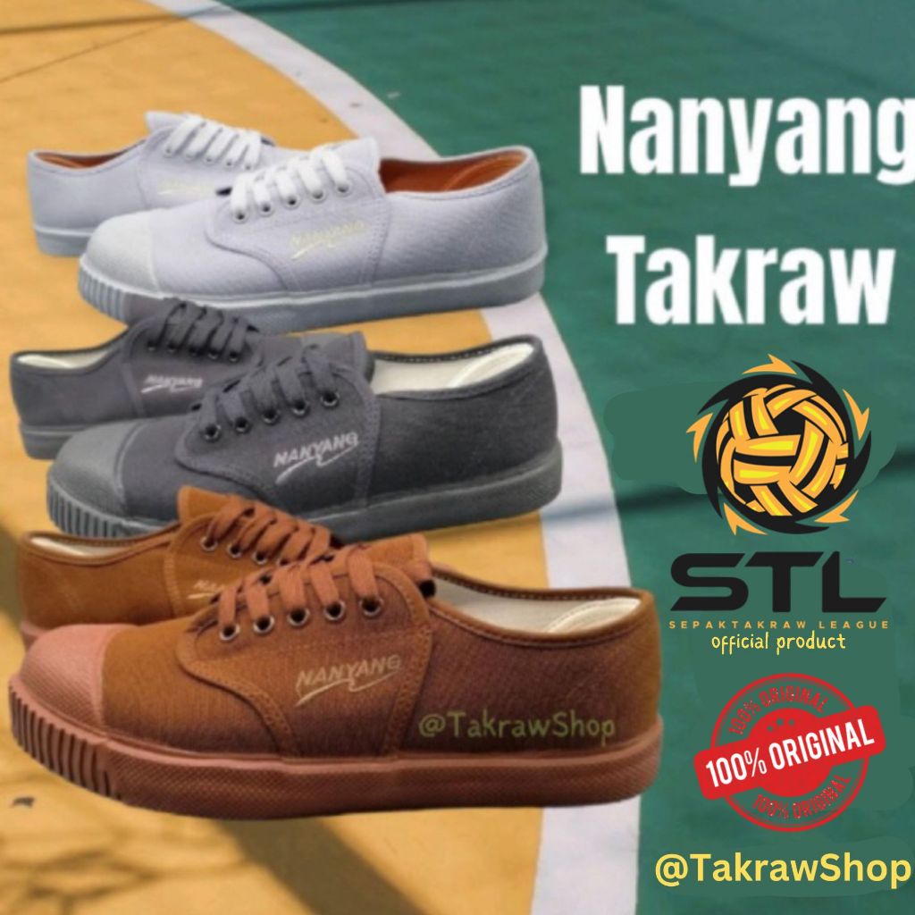 Nanyang Original | UK1-11(32-47) | Shoes Kasut Takraw Sekolah | Shopee ...