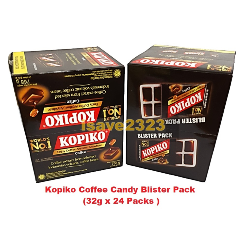 Kopiko Coffee Candy Blister Pack (32g x 24 Packs) | Shopee Malaysia