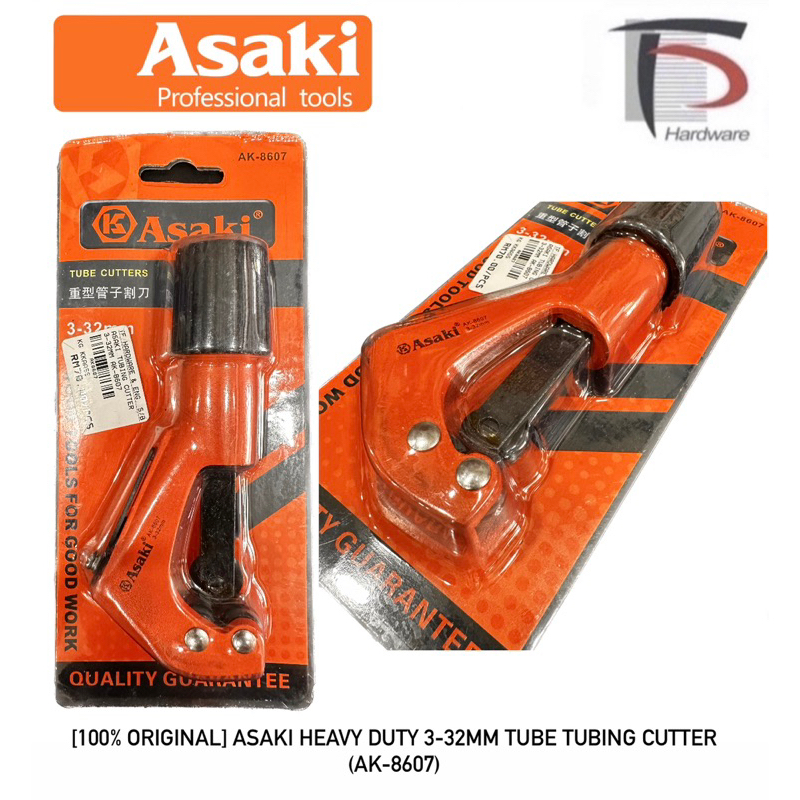[100% ORIGINAL] ASAKI HEAVY DUTY 3-32MM TUBE TUBING CUTTER (AK-8607 ...