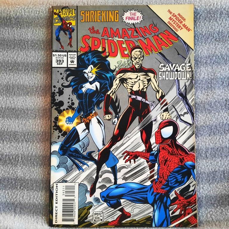 Amazing Spider-Man #393 (1st Series) Marvel Comics (JM DeMatteis, Mark ...