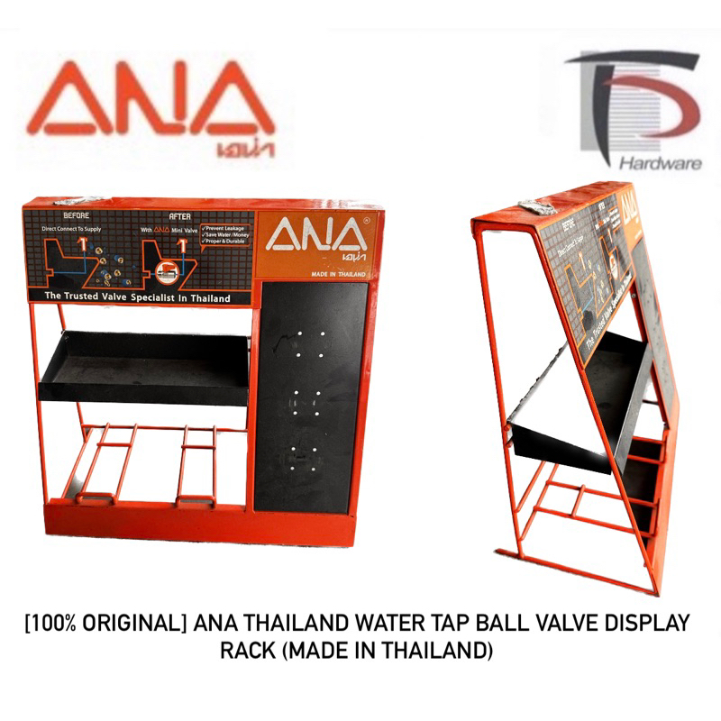 [100% ORIGINAL] ANA THAILAND WATER TAP BALL VALVE DISPLAY RACK STAND ...