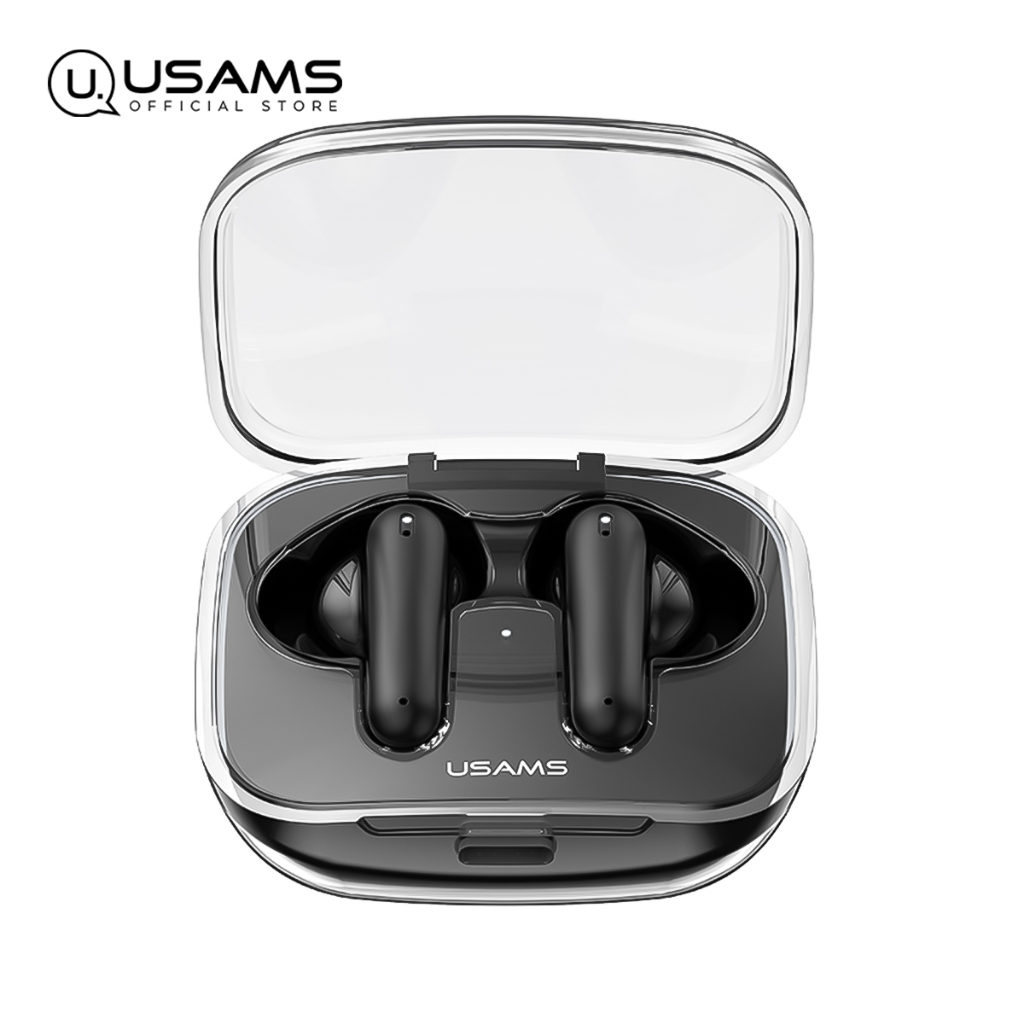USAMS Transparent TWS Earbuds BE Series Wireless Bluetooth 5.3 | Shopee ...