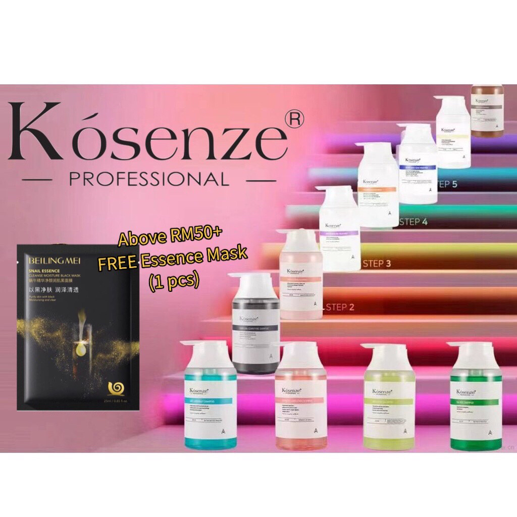 (Ori)Kosenze HairCare Shampoo/Keratin Treatment/Scalp Mask | Shopee ...