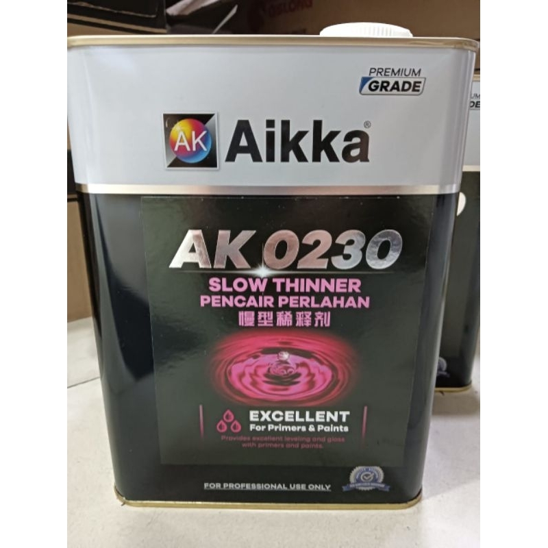AIKKA 2K SLOW THINNER 3LITER/AK0230 | Shopee Malaysia
