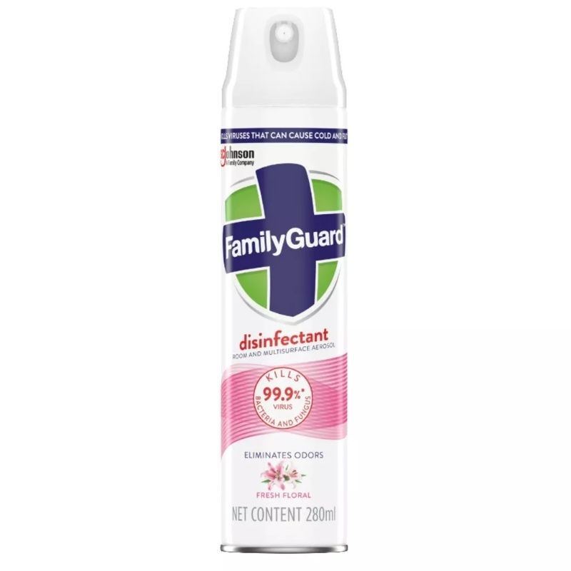 Family Guard Disinfectant Spray Fresh Floral 280ml | Shopee Malaysia