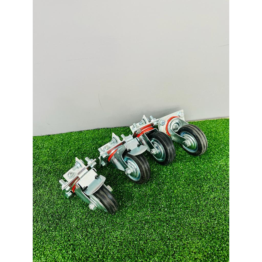 BOLTLESS RACK UPRIGHT W/ROLLER/ CASTER WHEELS ROLLER LEG BOLTLESS RACK ...