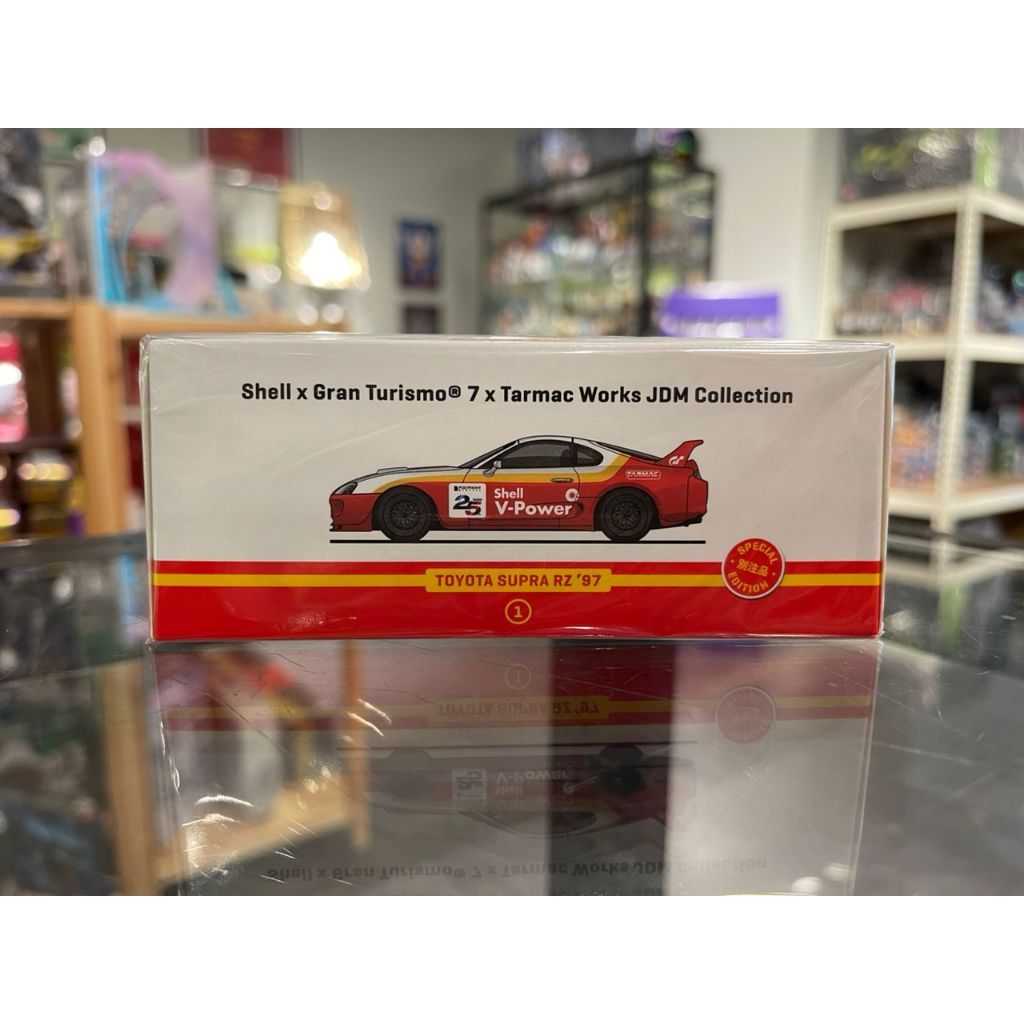 T64-011-SS22 SHELL X GRAN TURISMO X TARMAC JDM - TOYOTA SUPRA RZ '97 ...